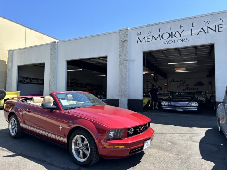 Matthews Memory Lane Motors – We are a classic car dealer located in ...