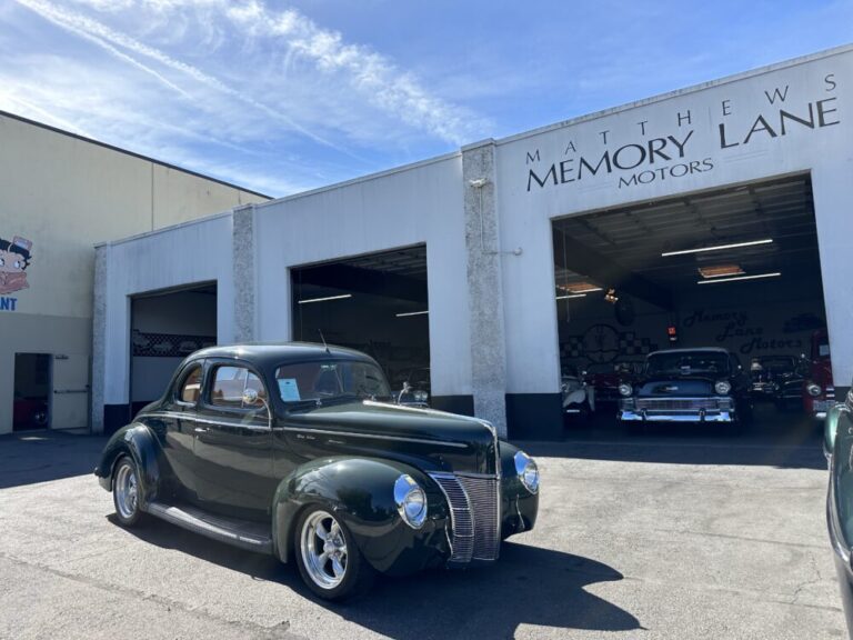 Matthews Memory Lane Motors – We are a classic car dealer located in ...