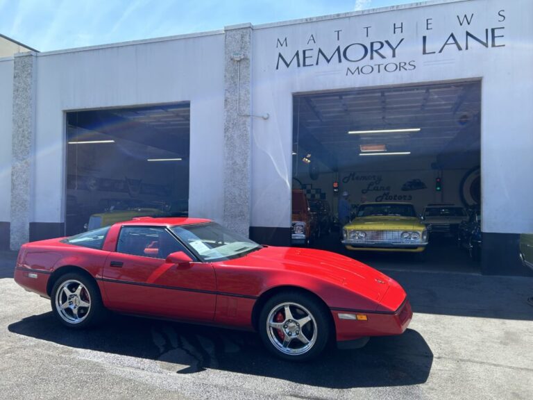 Matthews Memory Lane Motors – We are a classic car dealer located in ...