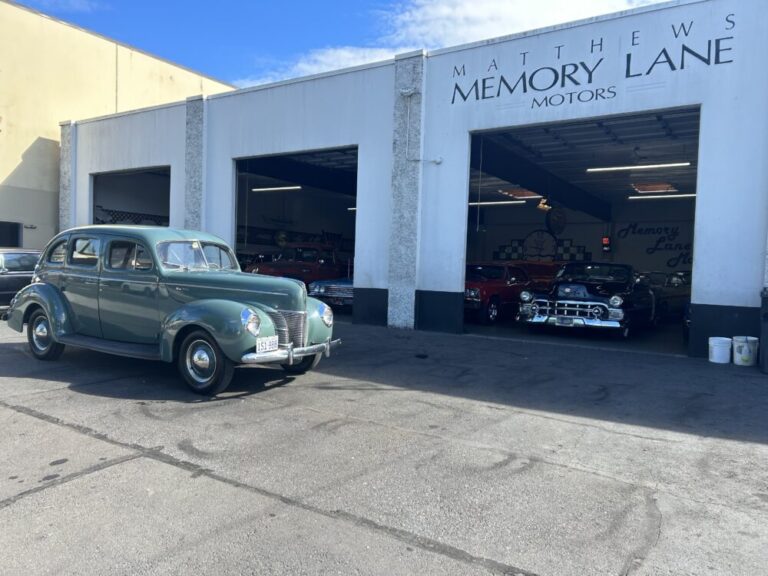 Matthews Memory Lane Motors – We are a classic car dealer located in ...