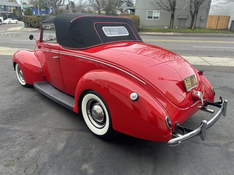 1939 Ford Convertible – Matthews Memory Lane Motors