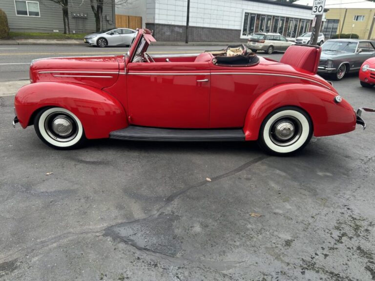 1939 Ford Convertible – Matthews Memory Lane Motors
