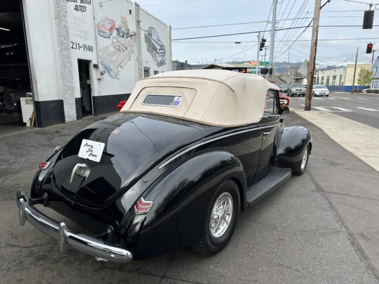 1940 Ford Deluxe Convertible – Matthews Memory Lane Motors