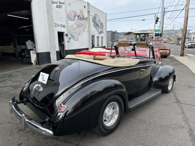 1940 Ford Deluxe Convertible – Matthews Memory Lane Motors