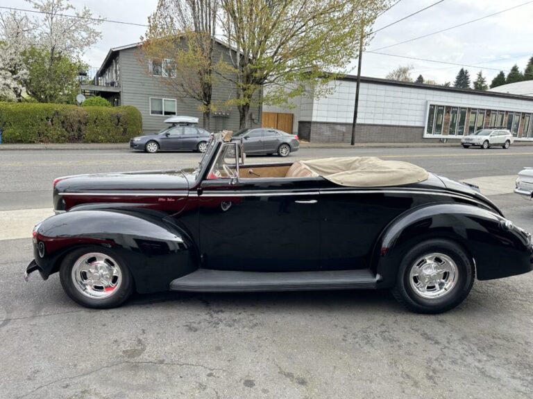 1940 Ford Deluxe Convertible – Matthews Memory Lane Motors