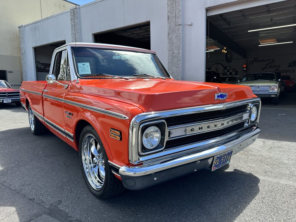 1970 Chevrolet Long Bed Pick Up – Matthews Memory Lane Motors