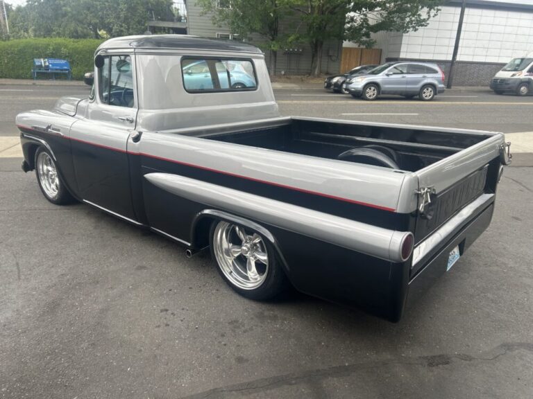 1958 Chevrolet Apache Fleetside Pickup – Matthews Memory Lane Motors