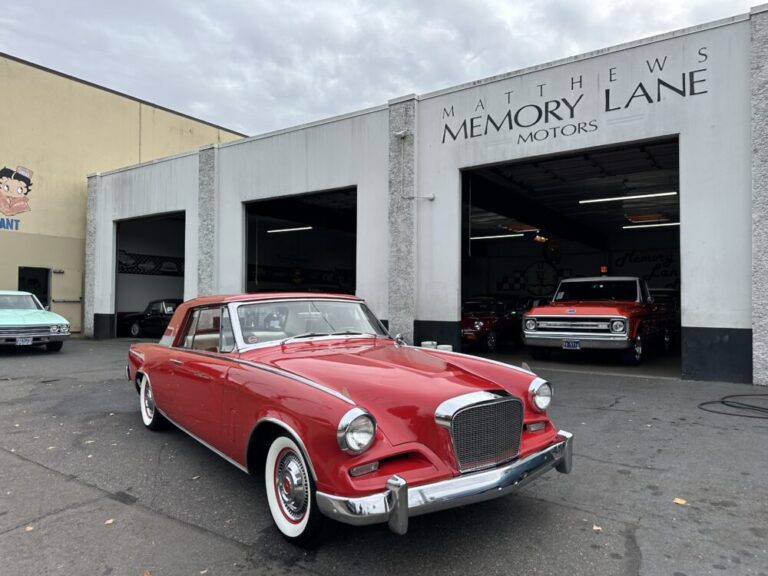 Matthews Memory Lane Motors – We are a classic car dealer located in ...