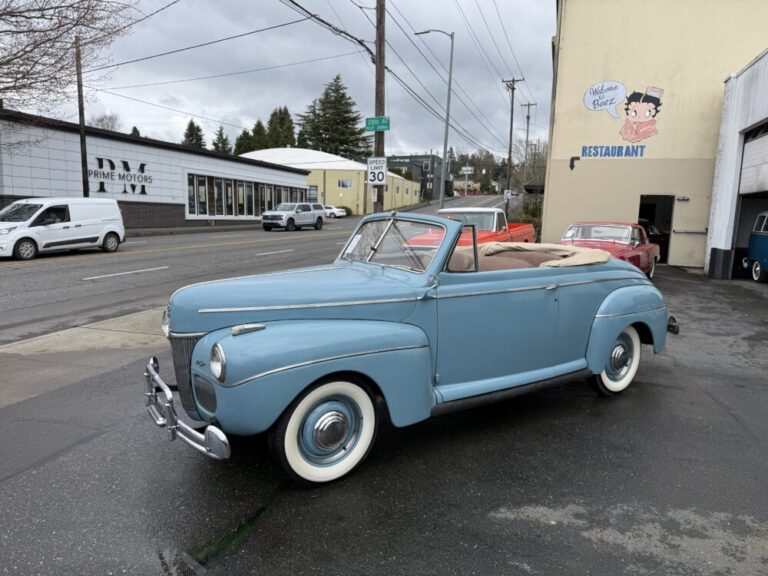 1941 Ford Convertible – Matthews Memory Lane Motors