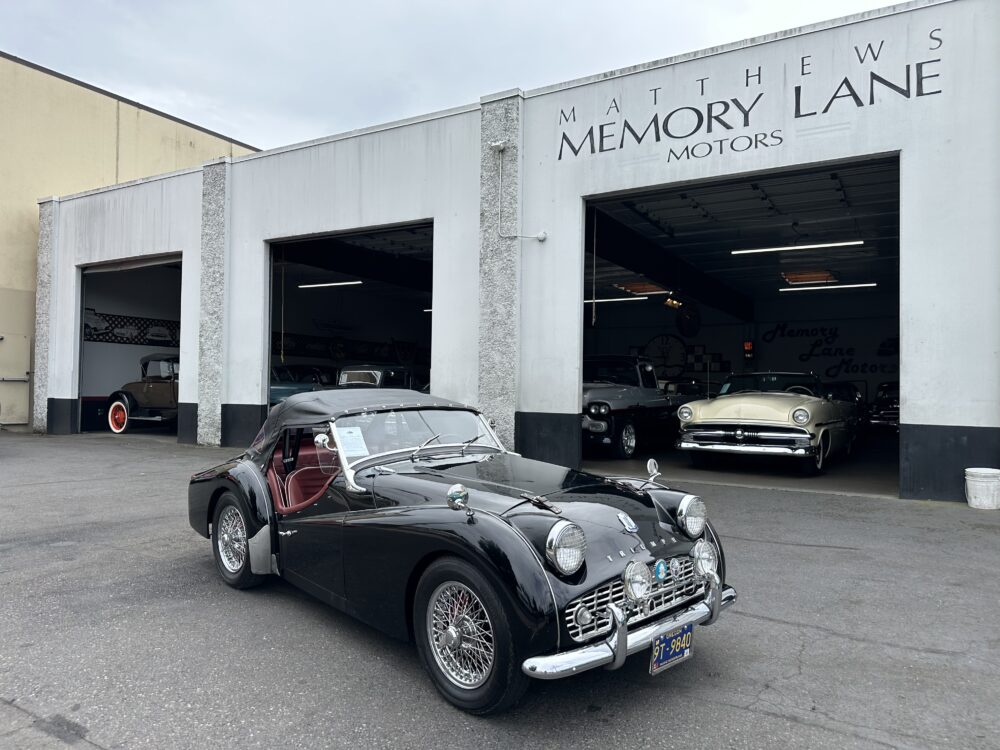 1963 Triumph TR3B – Matthews Memory Lane Motors