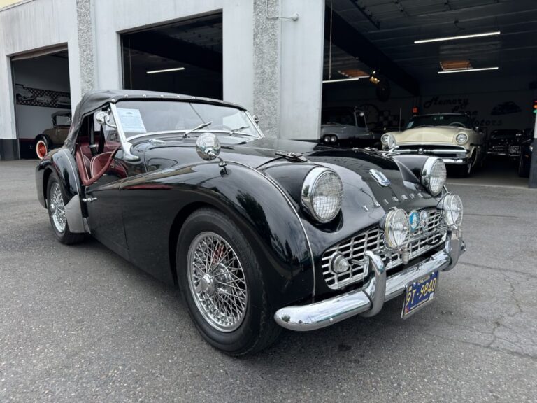 1963 Triumph TR3B – Matthews Memory Lane Motors