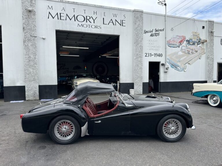 1963 Triumph TR3B – Matthews Memory Lane Motors